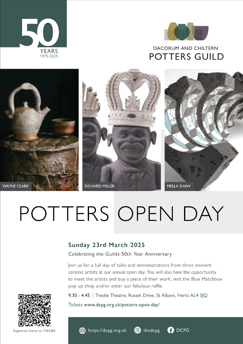 Dacorum and Chiltern Potters Guild - Potters Open Day - Westcountry ...
